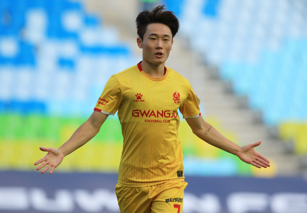 '1골 1도움' 광주FC 엄원상, 24R MVP 선정