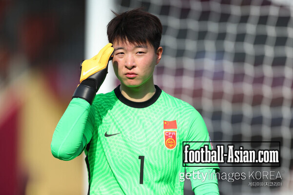 China PR's Zhu Yu picked as Best Goalkeeper of AFC Women's Asian Cup ...
