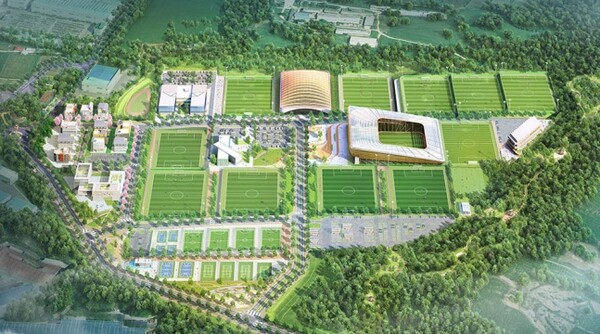 South Korea to build huge National football training center