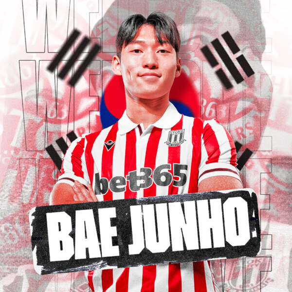 Bae Jun-ho joins the Stoke City