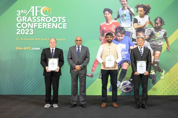Grassroots heroes honoured at 3rd AFC Grassroots Conference 2023